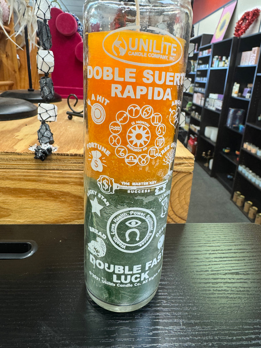 Double Fast Luck Candle – MsKurvygirl